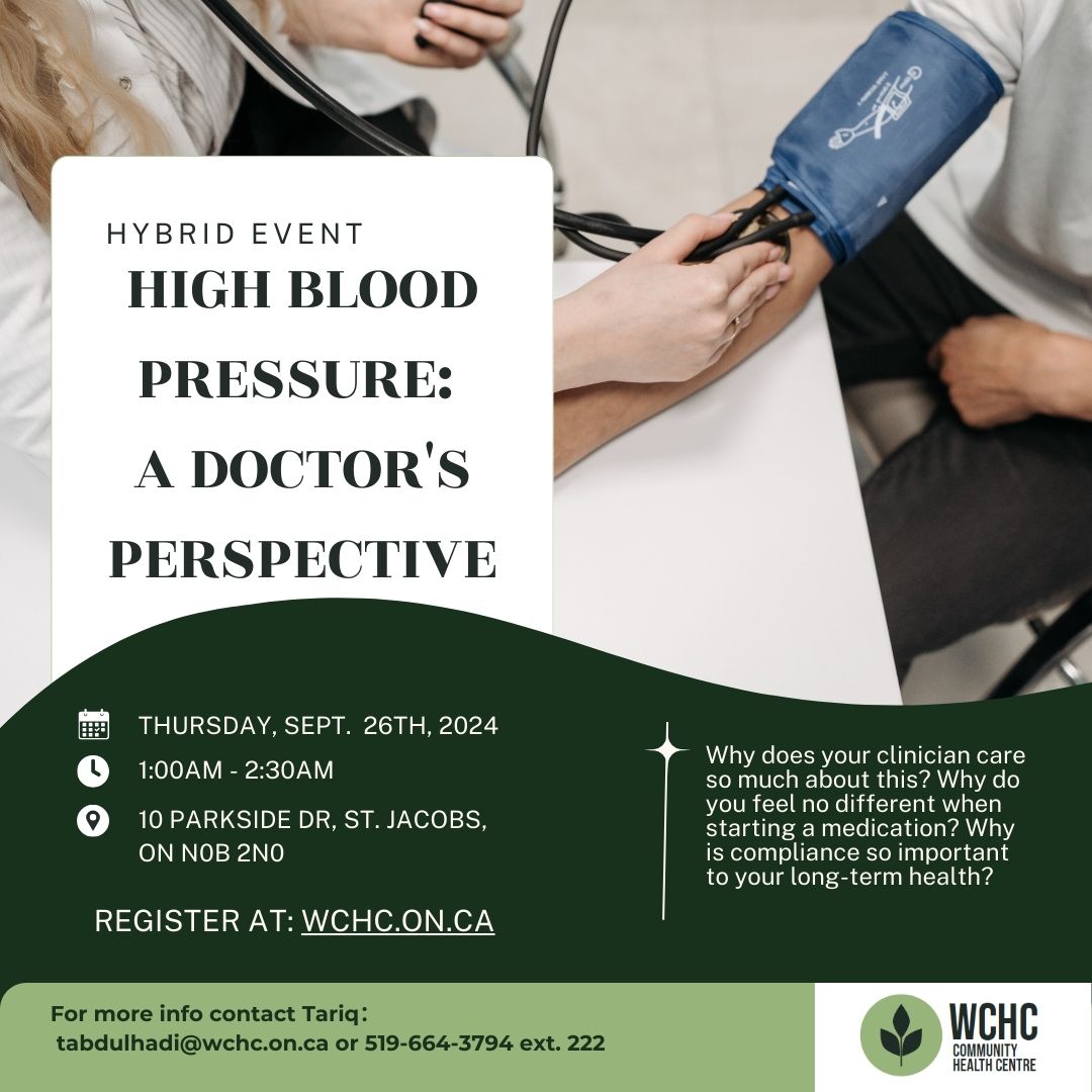 High Blood Pressure: A Doctor's Perspective - Woolwich Community Health ...